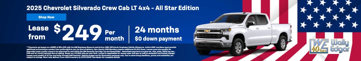 Wally Edgar Chevrolet | New Chevy & Used Cars For Sale